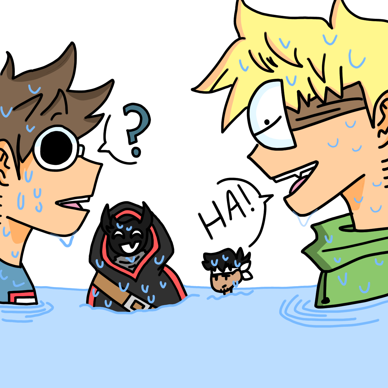 Dream team + BBH (Splash) - ibisPaint