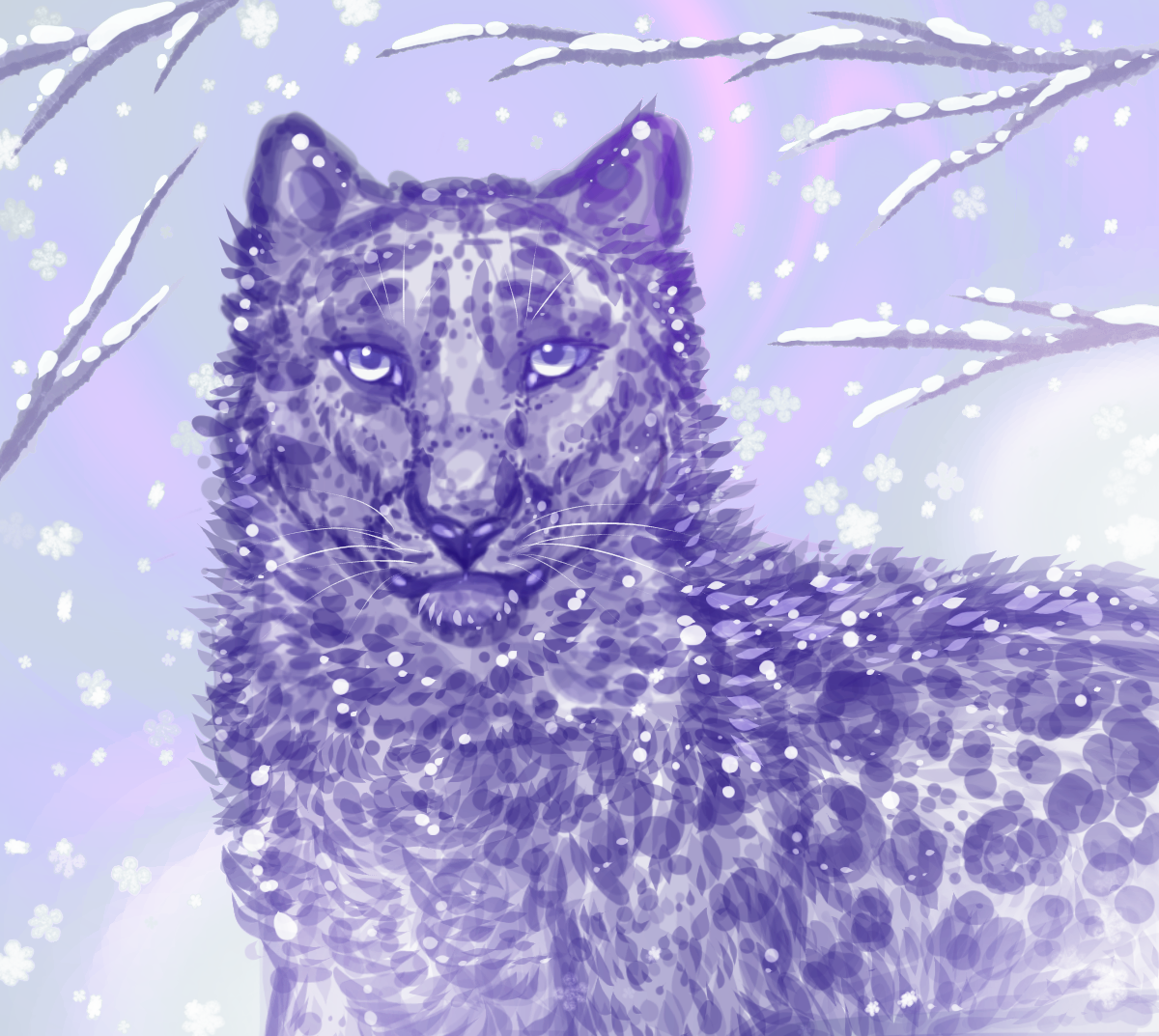 Snow Leopard - ibisPaint