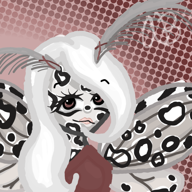 Giant Leopard Moth Girl 🦋 - ibisPaint