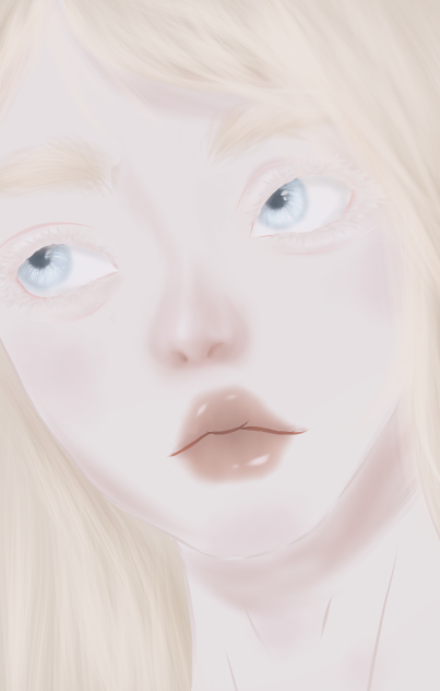 void white eyes - ibisPaint