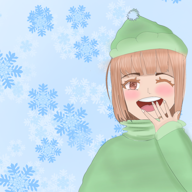 Winter girl - ibisPaint