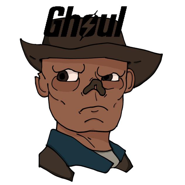 Ghoul from fallout drawing! - ibisPaint