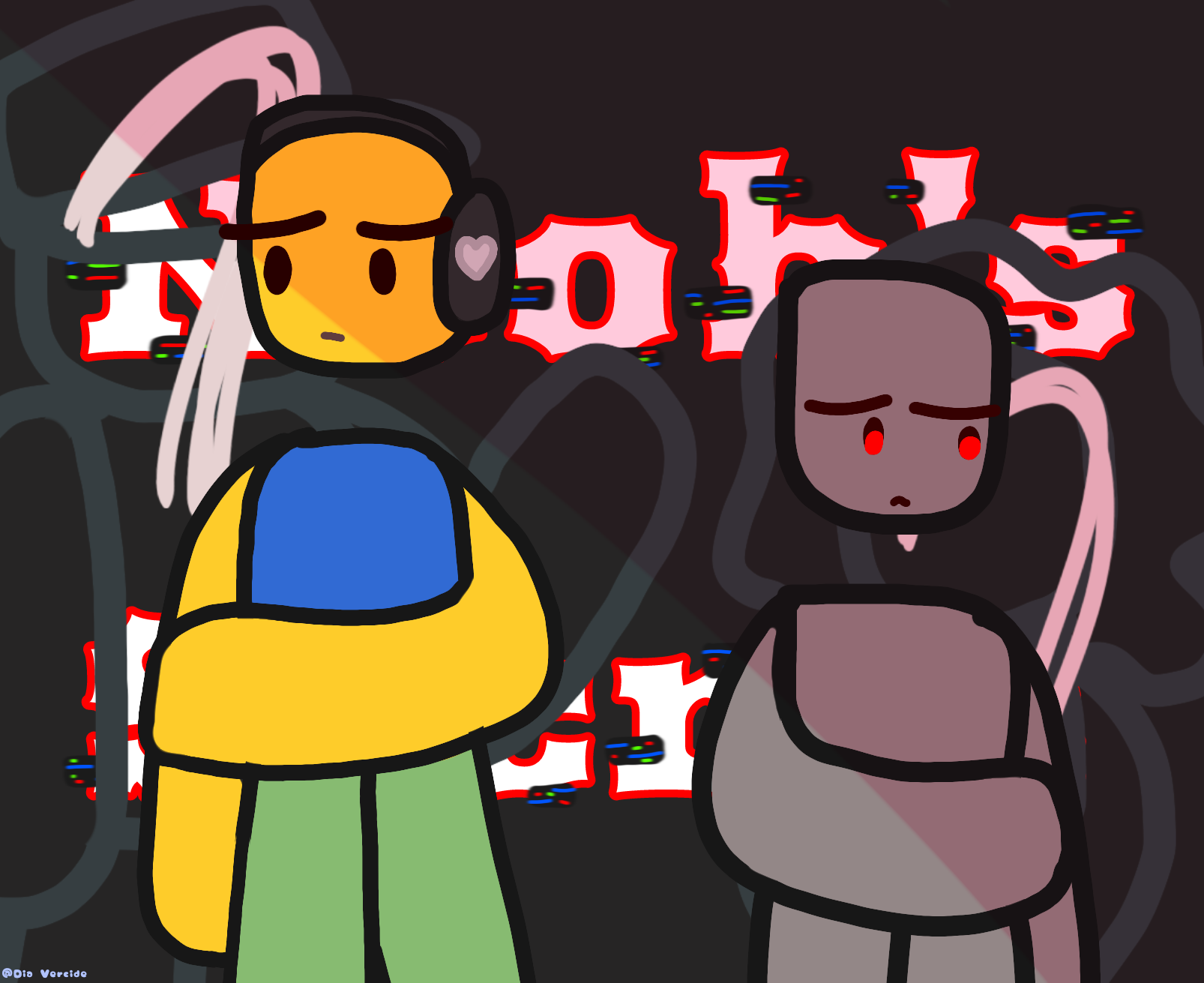 fan art for the noobs secret comic - ibisPaint