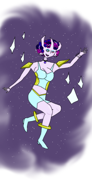 alien girl 1 - ibisPaint