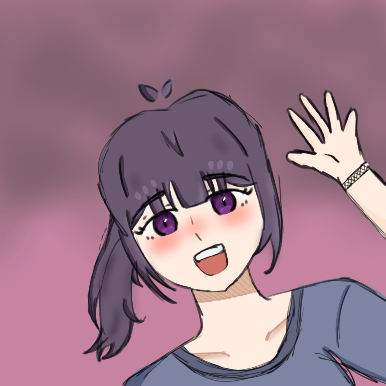 Just waving ig - ibisPaint