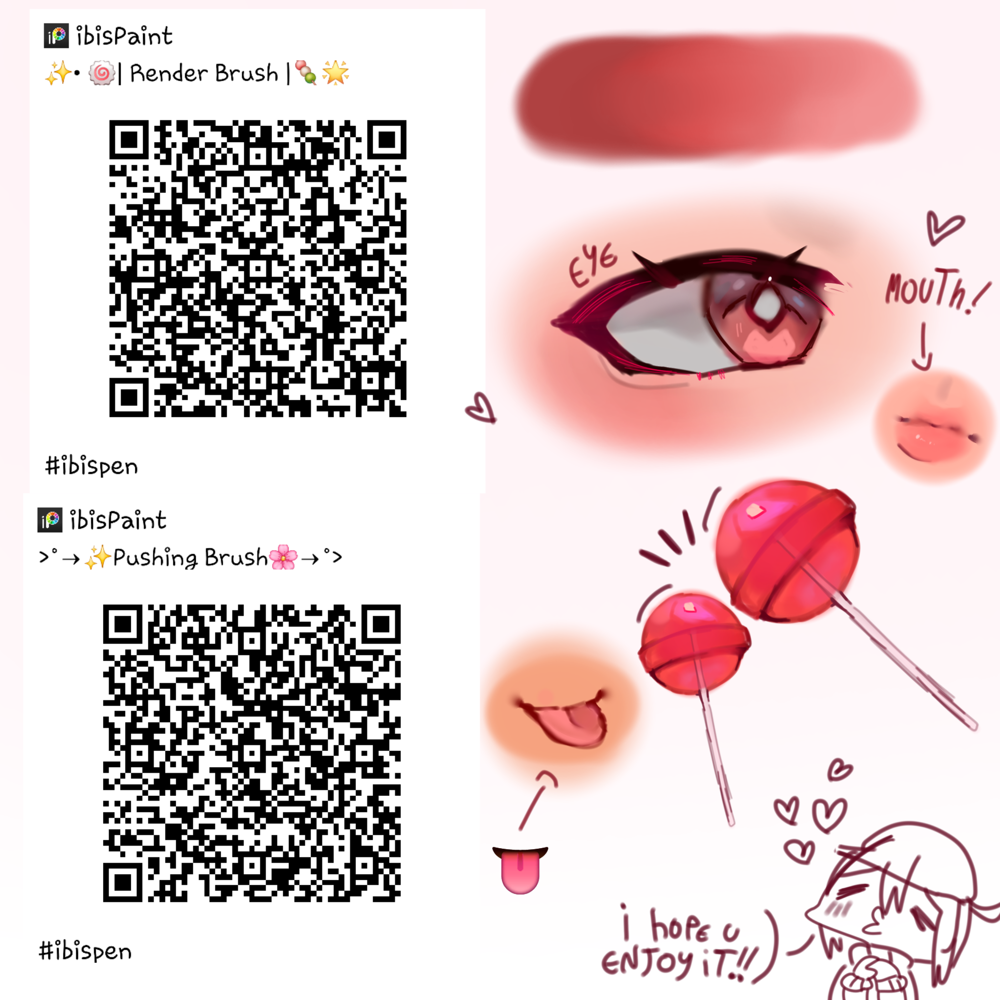 Render brushes!! - ibisPaint