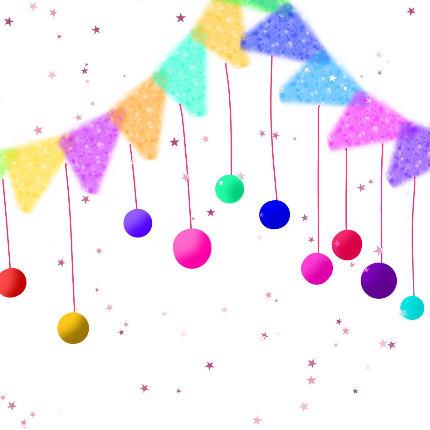 Party strings 🪅 - ibisPaint