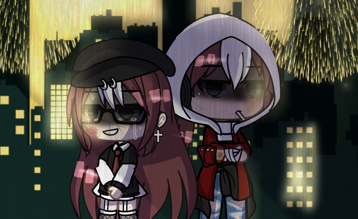 Aurora and Maxwell - ibisPaint