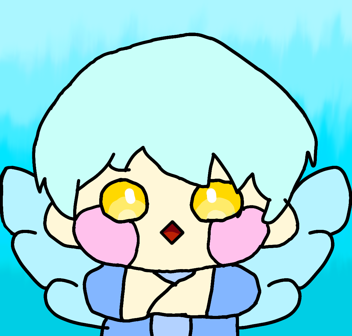 Blue Parrot Human - ibisPaint