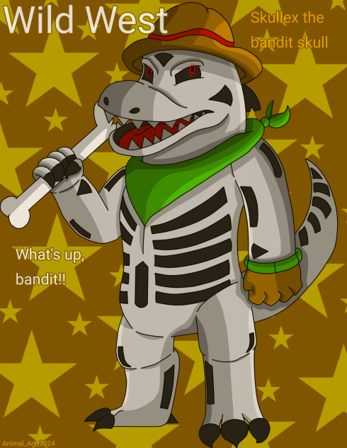 Skullex the bandit - ibisPaint