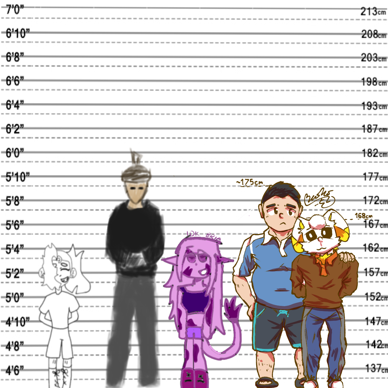 Collab on height - ibisPaint