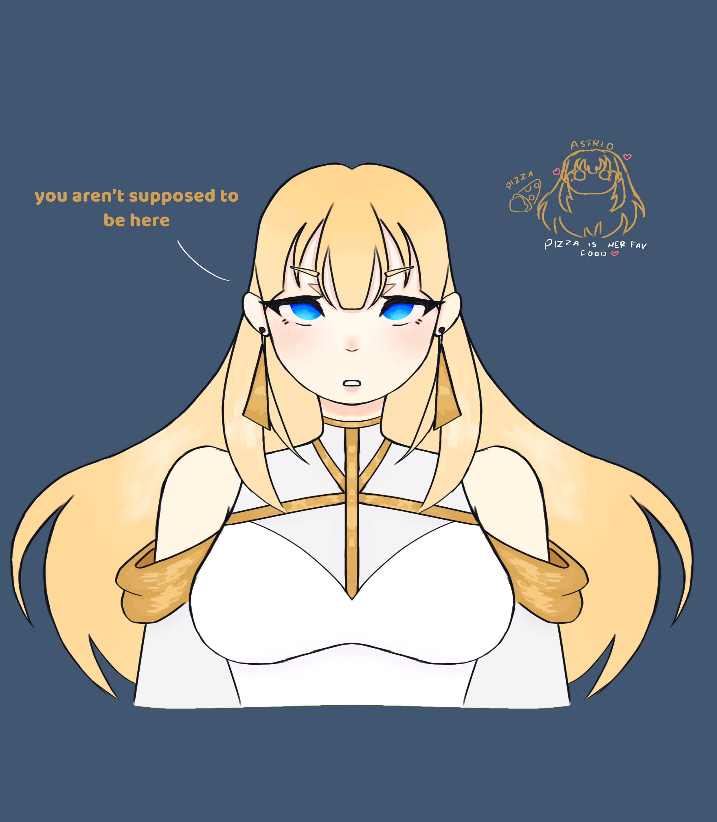 Some Celestial Lady Named Astrid - ibisPaint