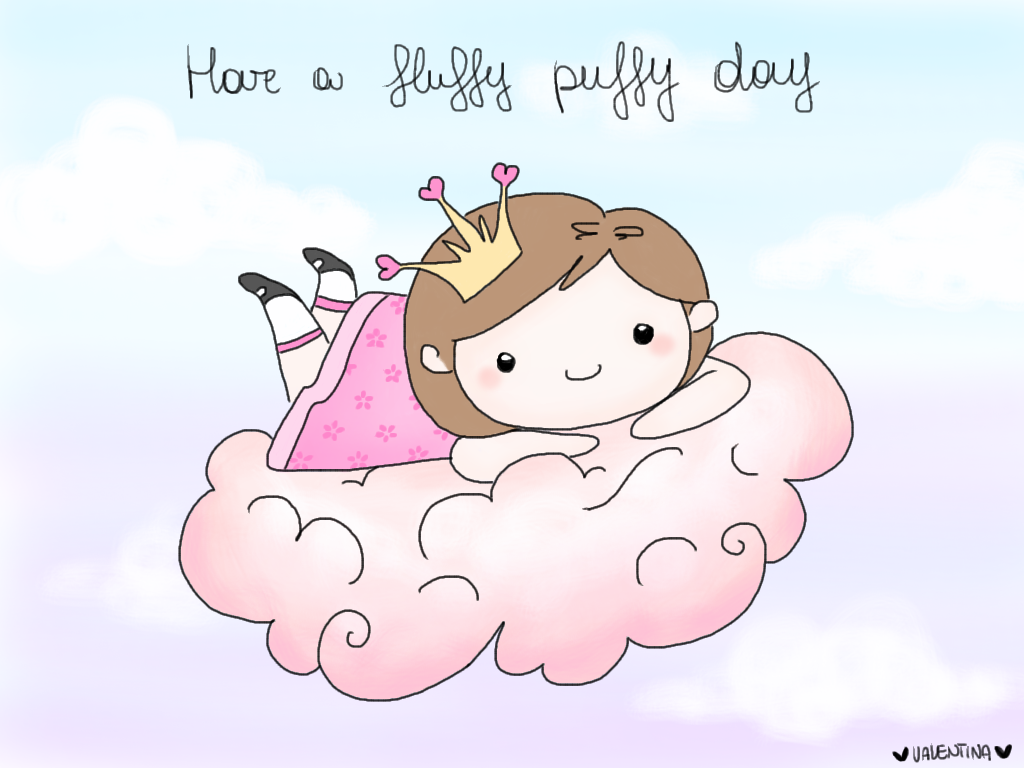 April 18, 2012 - Have a fluffy puffy day - ibisPaint