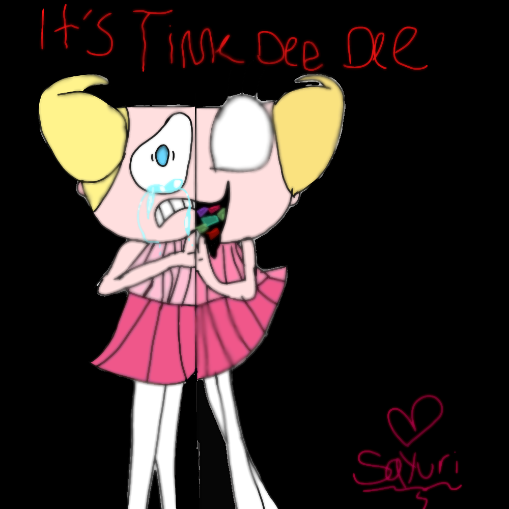 Dee Dee Corrupted speedpaint, fnf - ibisPaint