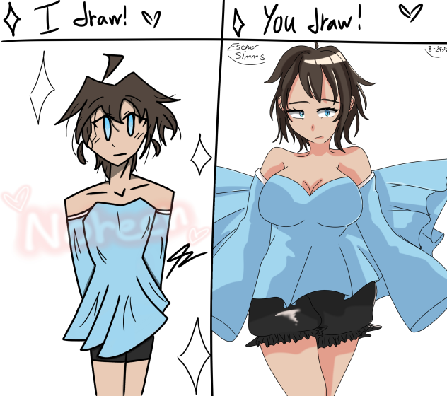 I draw you draw [18] - Nda J [2] - ibisPaint