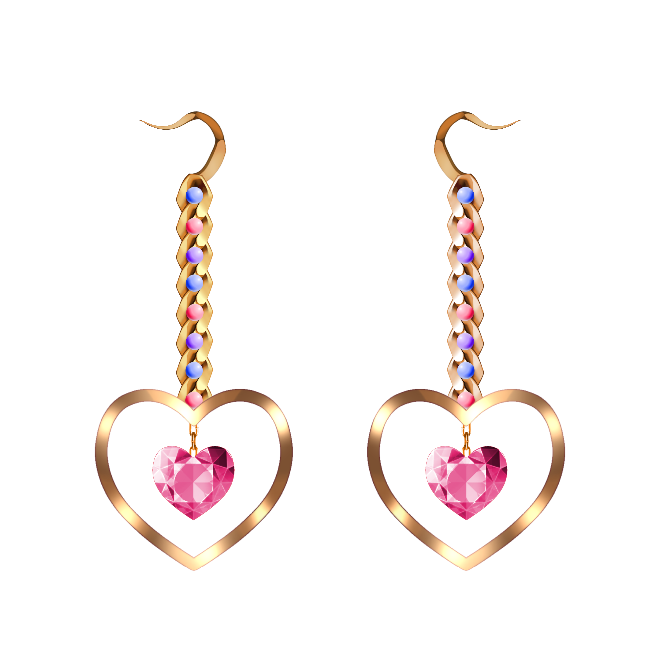 Love earrings - ibisPaint