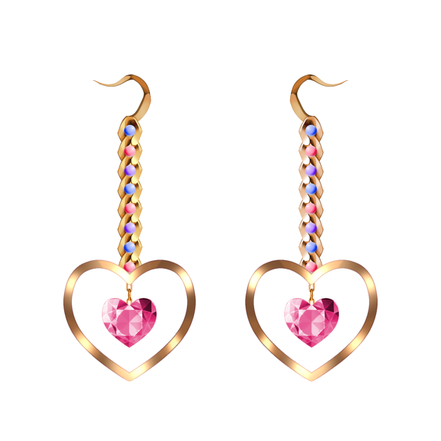 Love earrings - ibisPaint