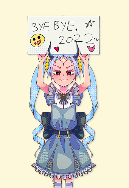 Bye 2022 (last art) - ibisPaint