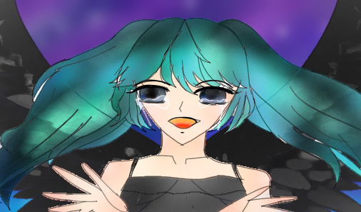 Hatsune Miku named of the fallen angel - ibisPaint