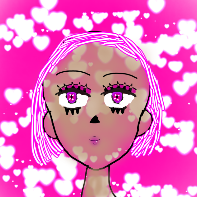 First facial drawing - ibisPaint