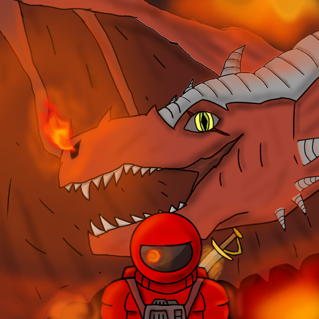 Dragon slayer (Among us) - ibisPaint