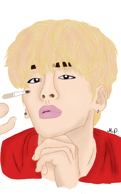 Jonghyun Drawing - ibisPaint