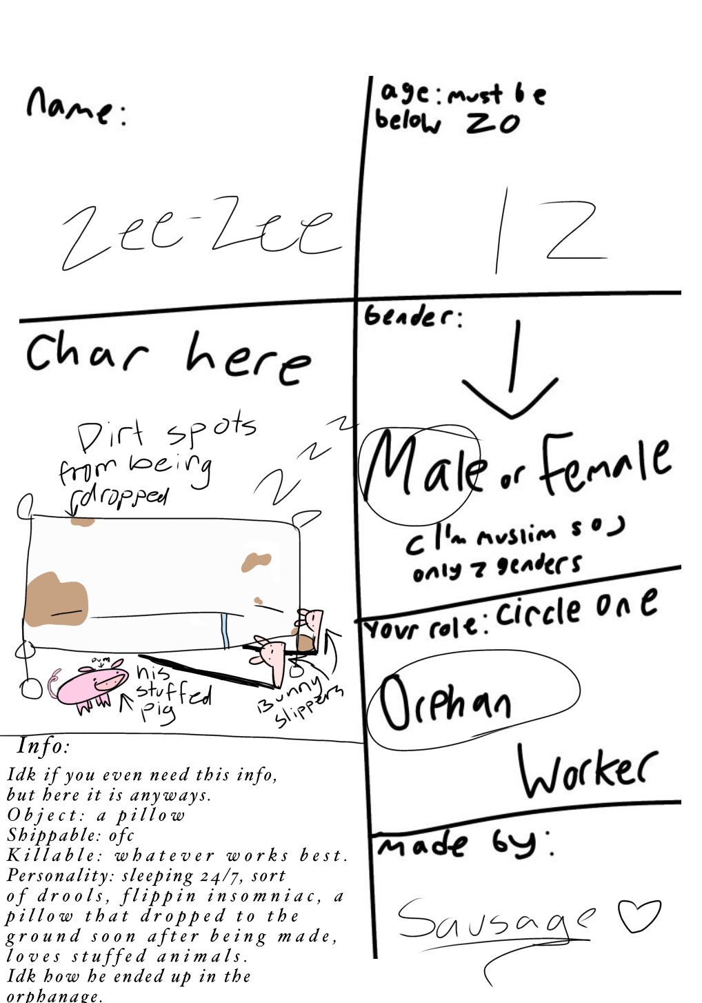 Catch some Zs. A CS - ibisPaint