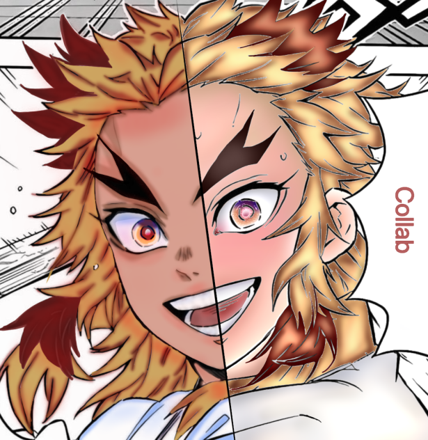 Rengoku collab - ibisPaint