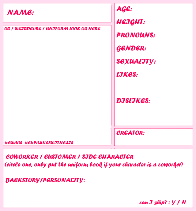 CWC Character sheet - ibisPaint