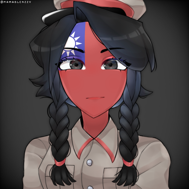 Taiwan (ROC) - Countryhumans - ibisPaint