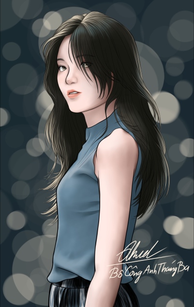 My cousin - ibisPaint