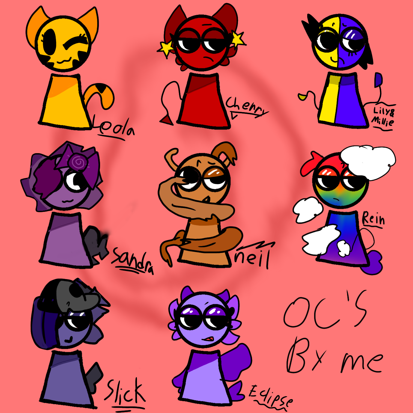 My oc's - ibisPaint