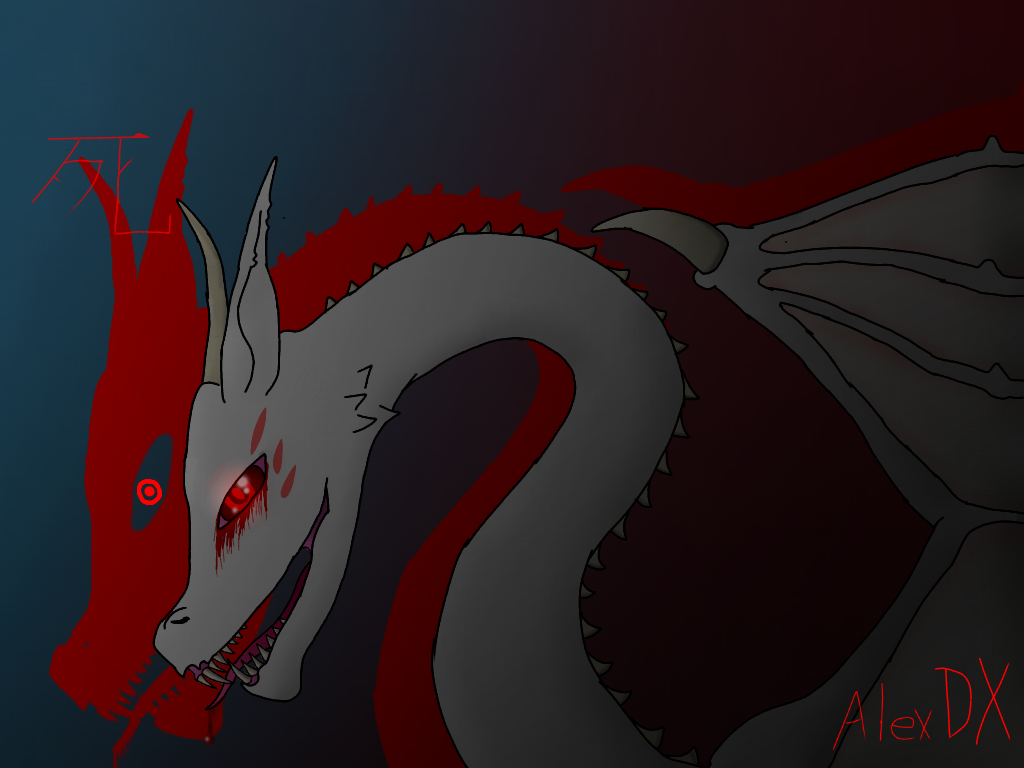 the dragon - ibisPaint