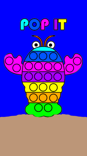 POP IT LANGOSTA - ibisPaint