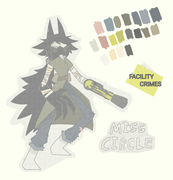 Miss Circle Facility Crimes Au - ibisPaint
