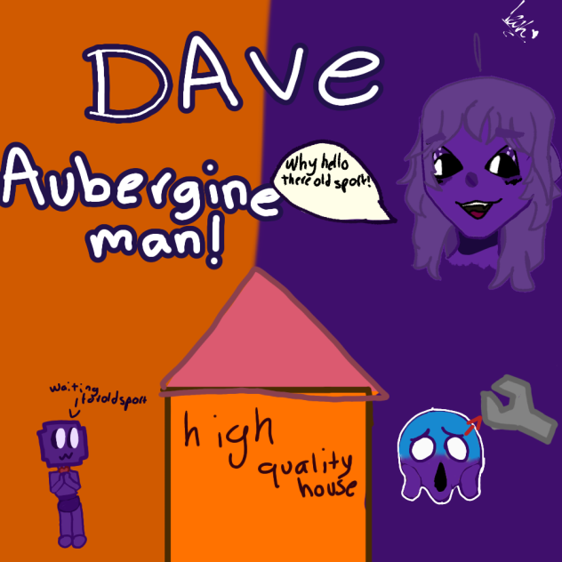 Aubergine Man!!1!1!!!1 - ibisPaint