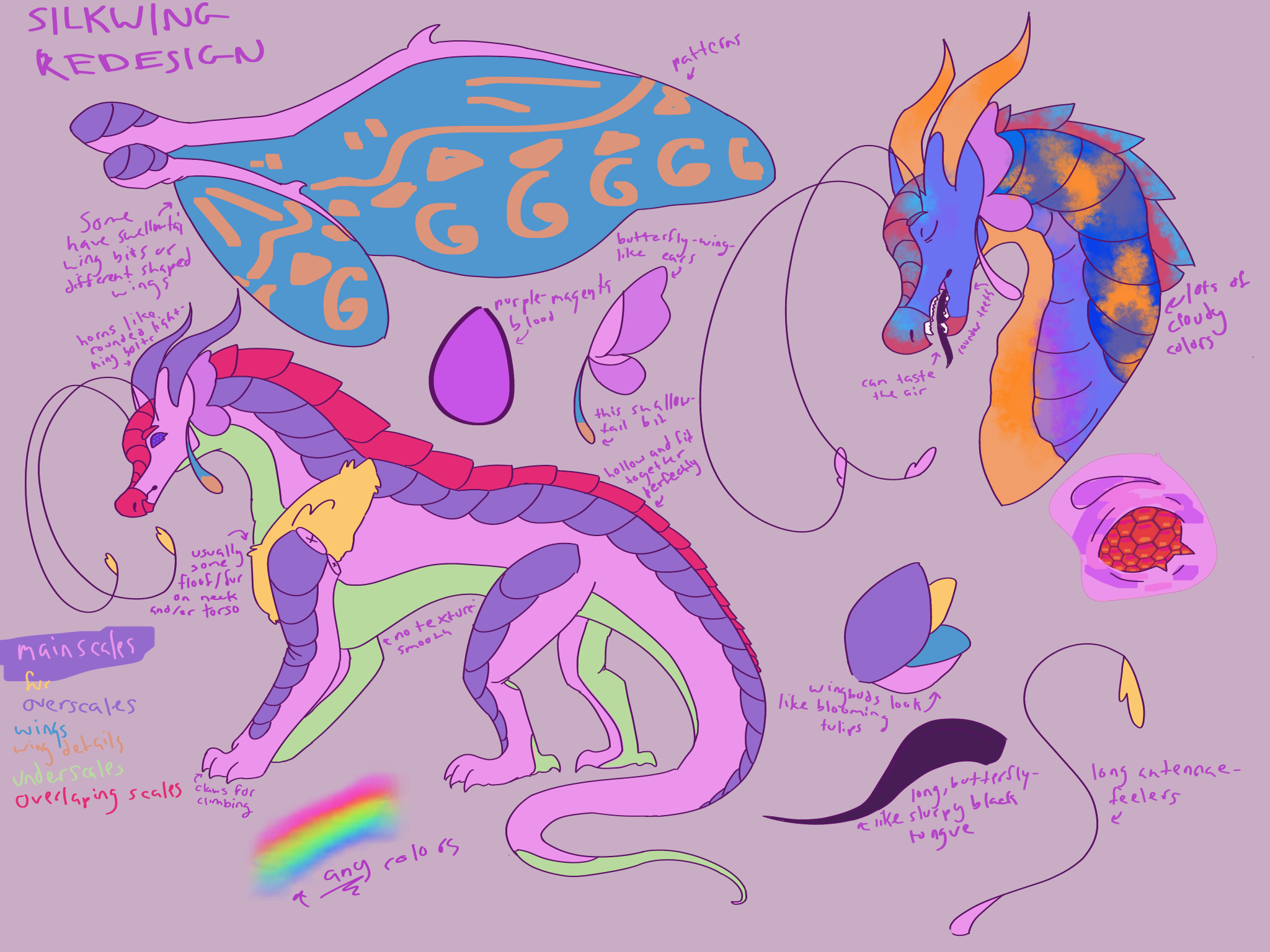 SilkWing Redesign (speedpaint) - ibisPaint