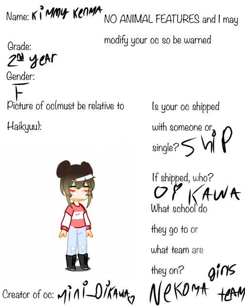 Kimmy Kenma - ibisPaint
