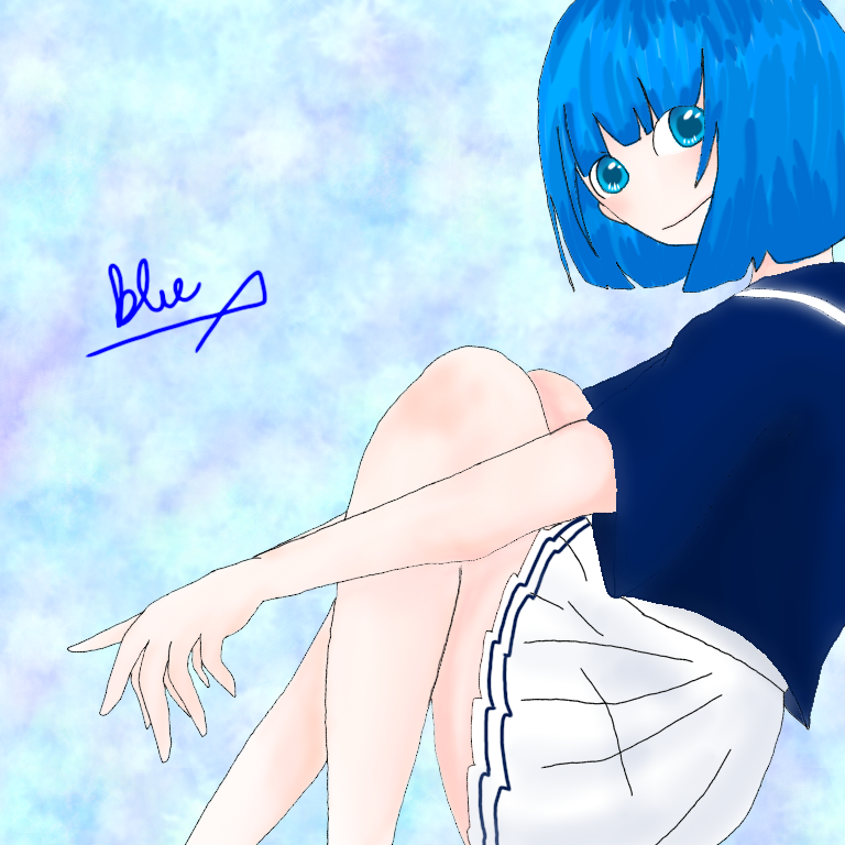 blue - ibisPaint