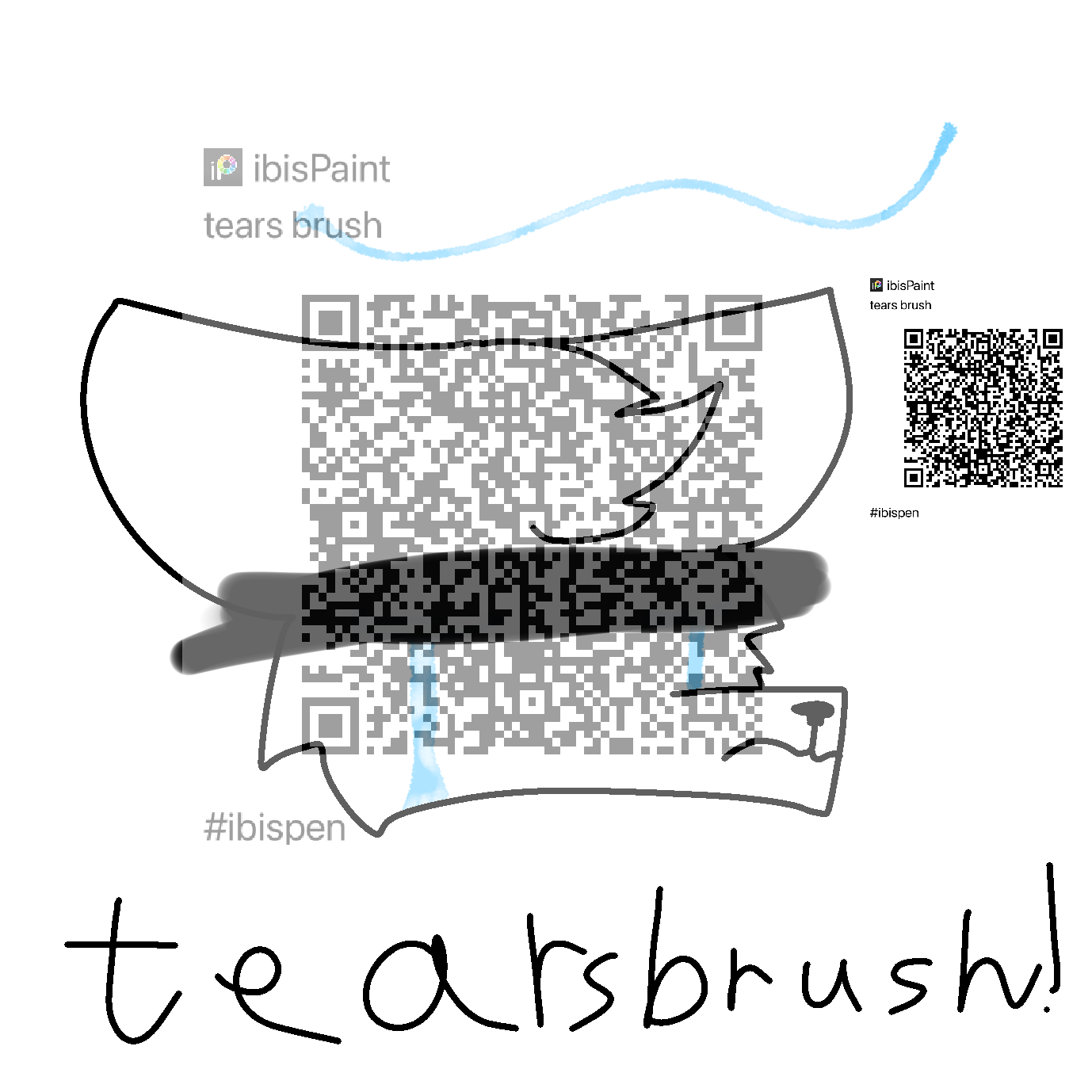 tears brush - ibisPaint