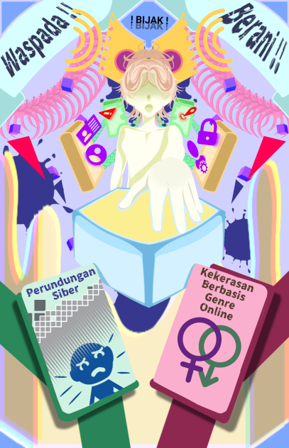 Poster Kekerasan - ibisPaint