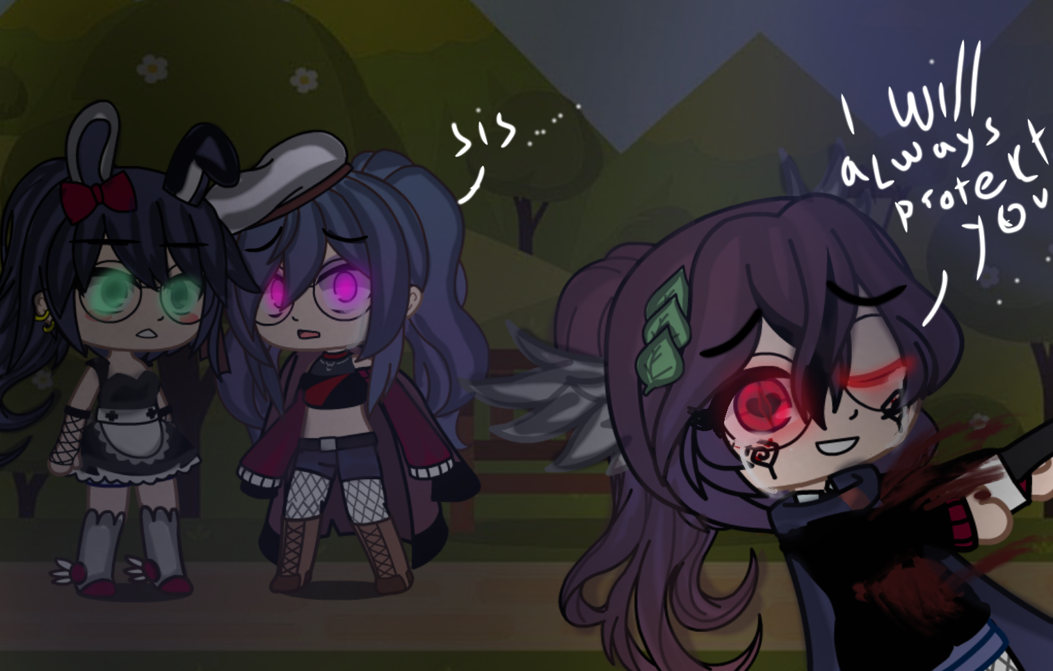 i Will always protect you! - ibisPaint