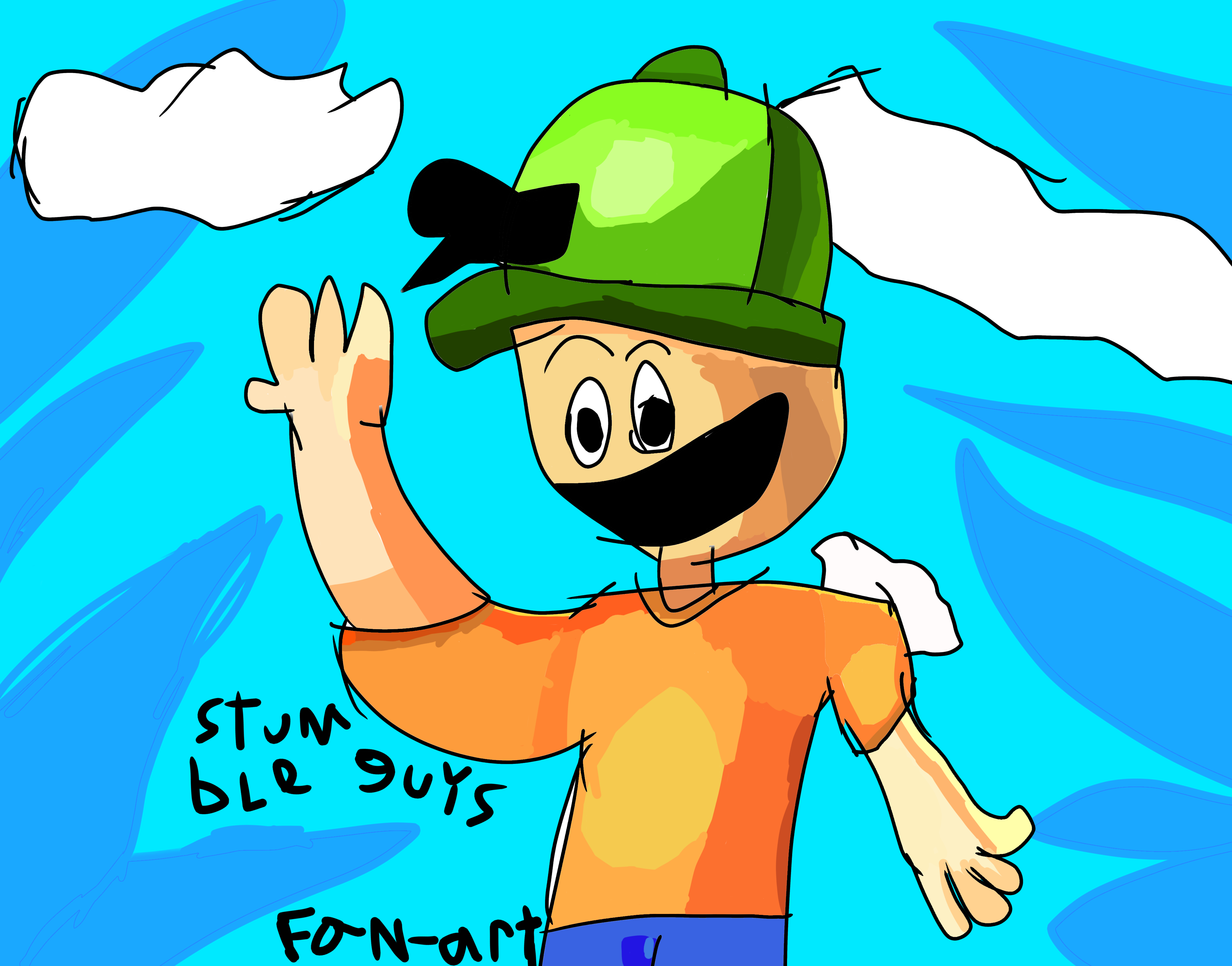 stumble guys fan art - ibisPaint
