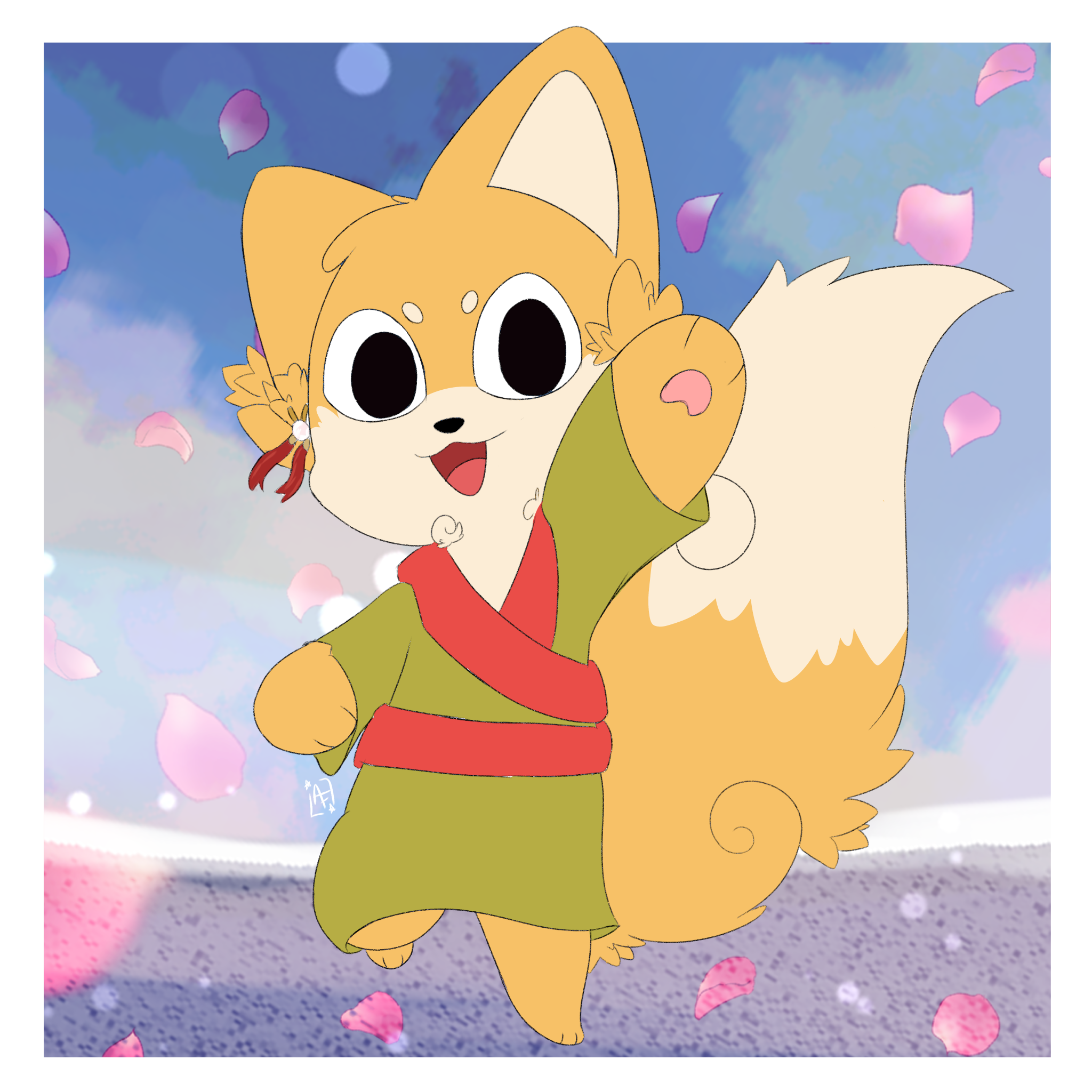 Dance Fox - ibisPaint