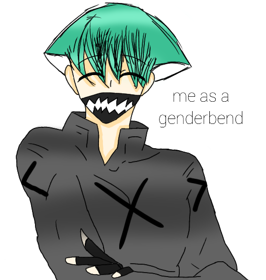 me as a genderbend - ibisPaint