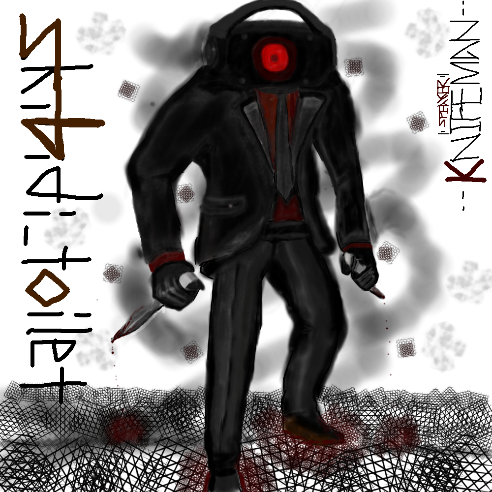 Skibidi toilet - knife speakerman - ibisPaint