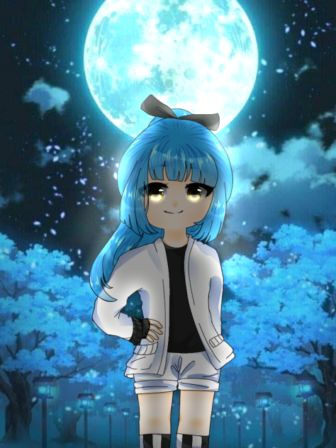 Blue sky - ibisPaint