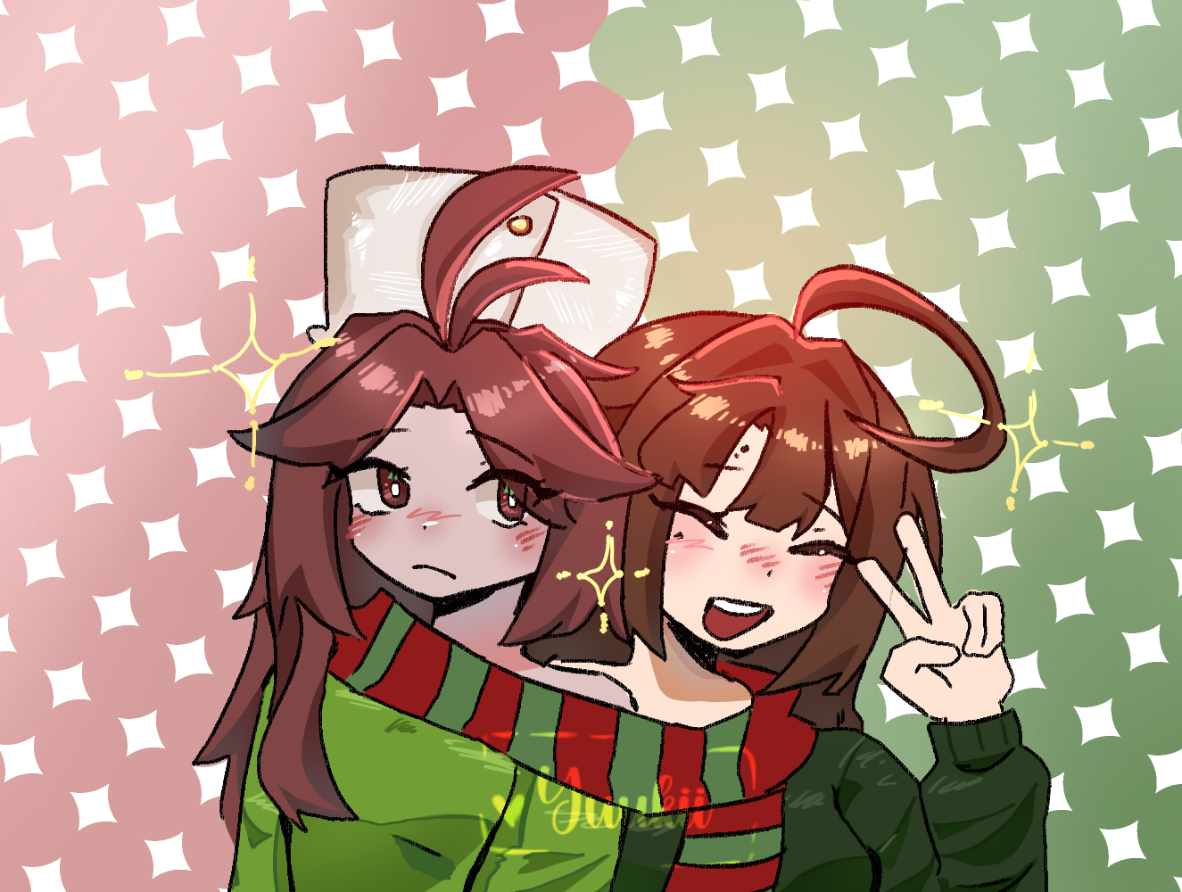 Me and my bestie - ibisPaint