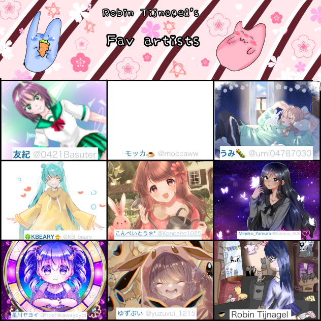 Fav artists collab - ibisPaint