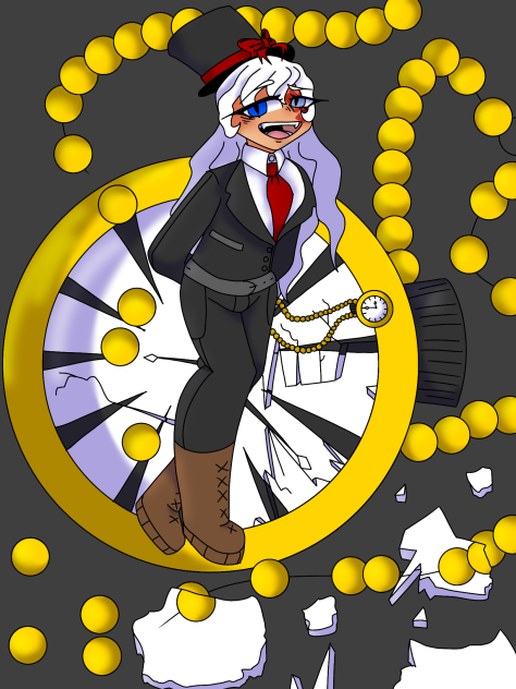 Time keeper - OC lore - ibisPaint